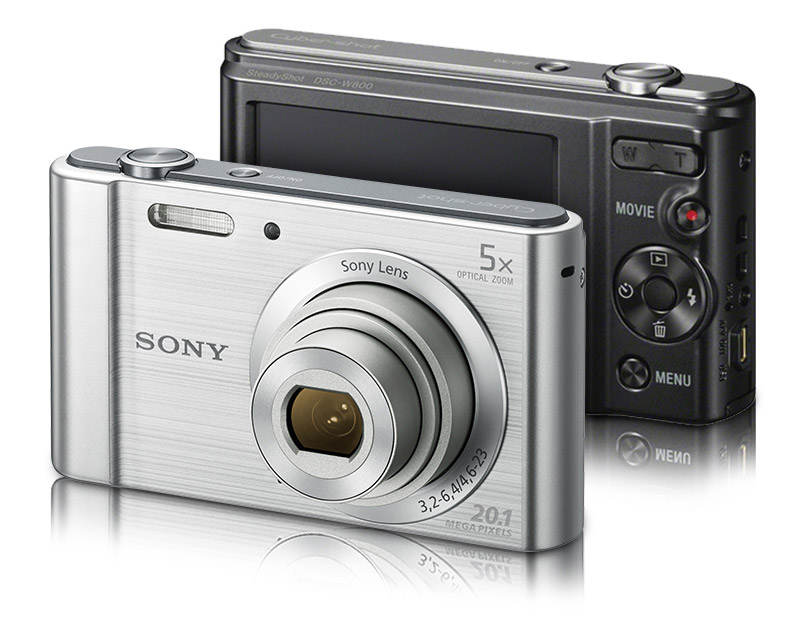 Sony Digital Camera Cybershot DSC-W800 Ασημί - Απλές