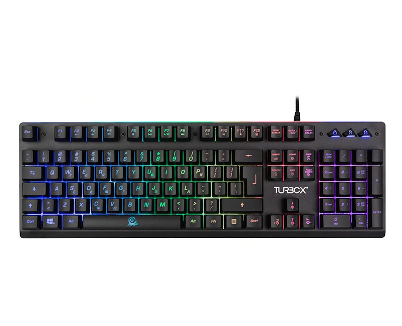 Turbo-X - Keyboard Sirin RGB Wired - Gaming клавиатури