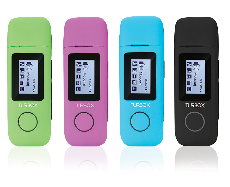Turbo-X - MP3 Twist III 8 GB Blue - MP3/MP4/Hi-Res плейъри