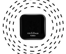 Turbo-X - USB Hub H134 4-Port USB 3.0 - USB hubs