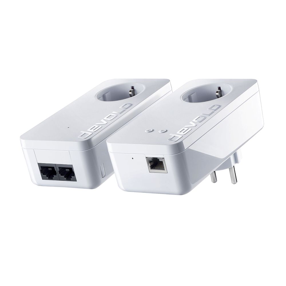 Devolo Powerline Up to 500 Mbps dLAN 550+ WiFi Starter Kit - Powerlines